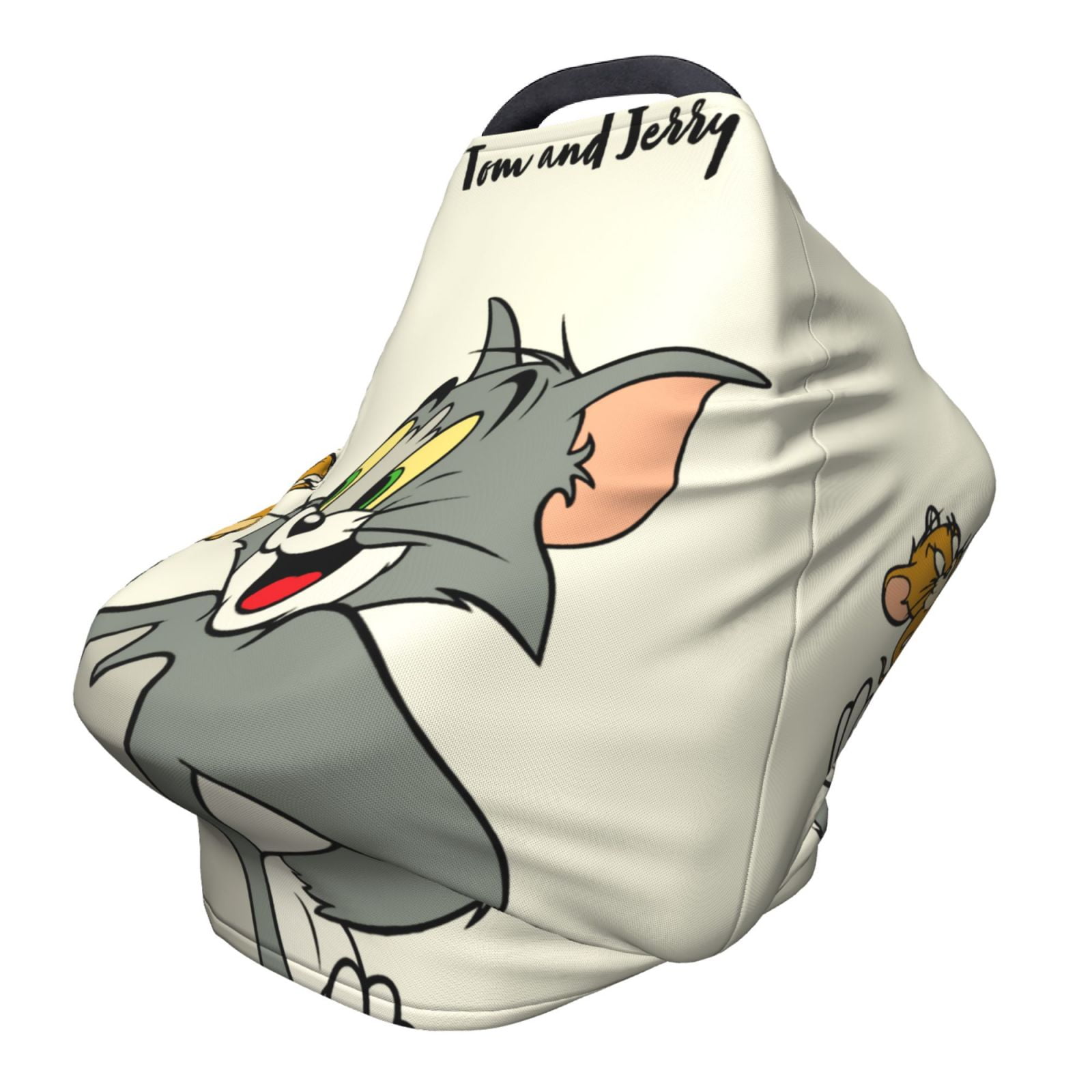 Cute Cartoon Tom And Jerry Printed Carseat Cover Boy And Girls - Multi ...