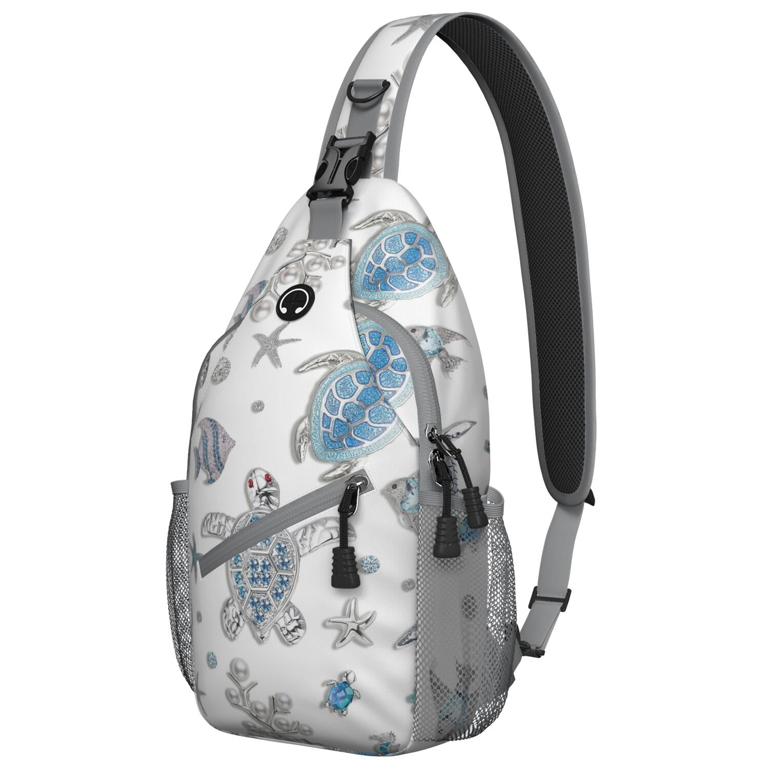 Cute Cartoon Turtle Chest Bag - Lightweight & Durable Crossbody Pack ...