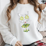 Cute Cash Happy Kitten Face Money Paws Dollar Eyes Humor Art Unisex ...