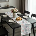 Cute Cat Cartoon Animal Pattern Table Runner 36 Inches Long,Kitchen ...