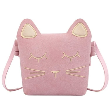 1 -Piece Kids Cat Purse for Little Girls toddlers Wallet Crossbody Bag ...