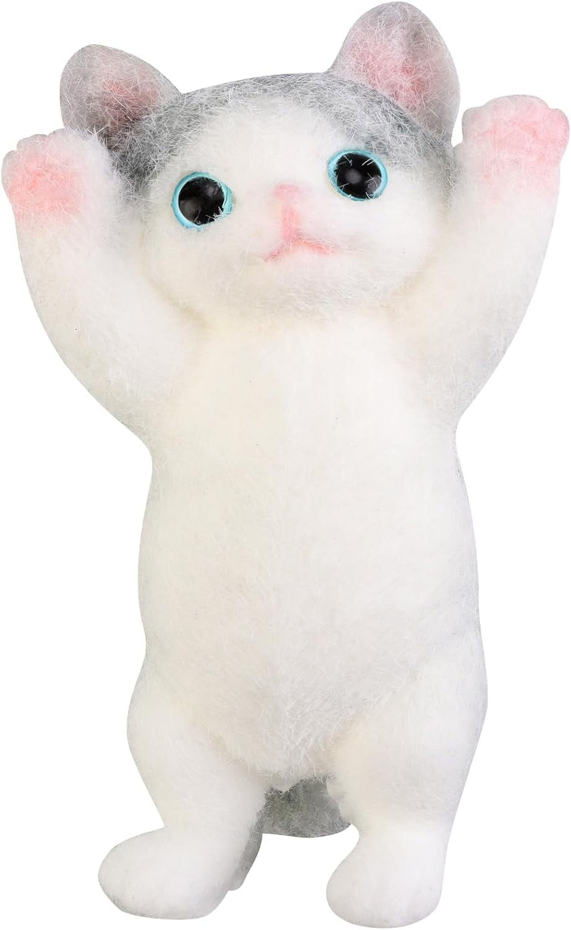 Cute Cat DIY Squishy Toy,Cat Squishies Stress Ball,Cats Squeeze Toys,Simulation Cats Doll Toys ...