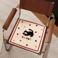 Cute Cat & Dog Print Chair Cushion, Non Slip Gel Seat Pad with Adorable ...