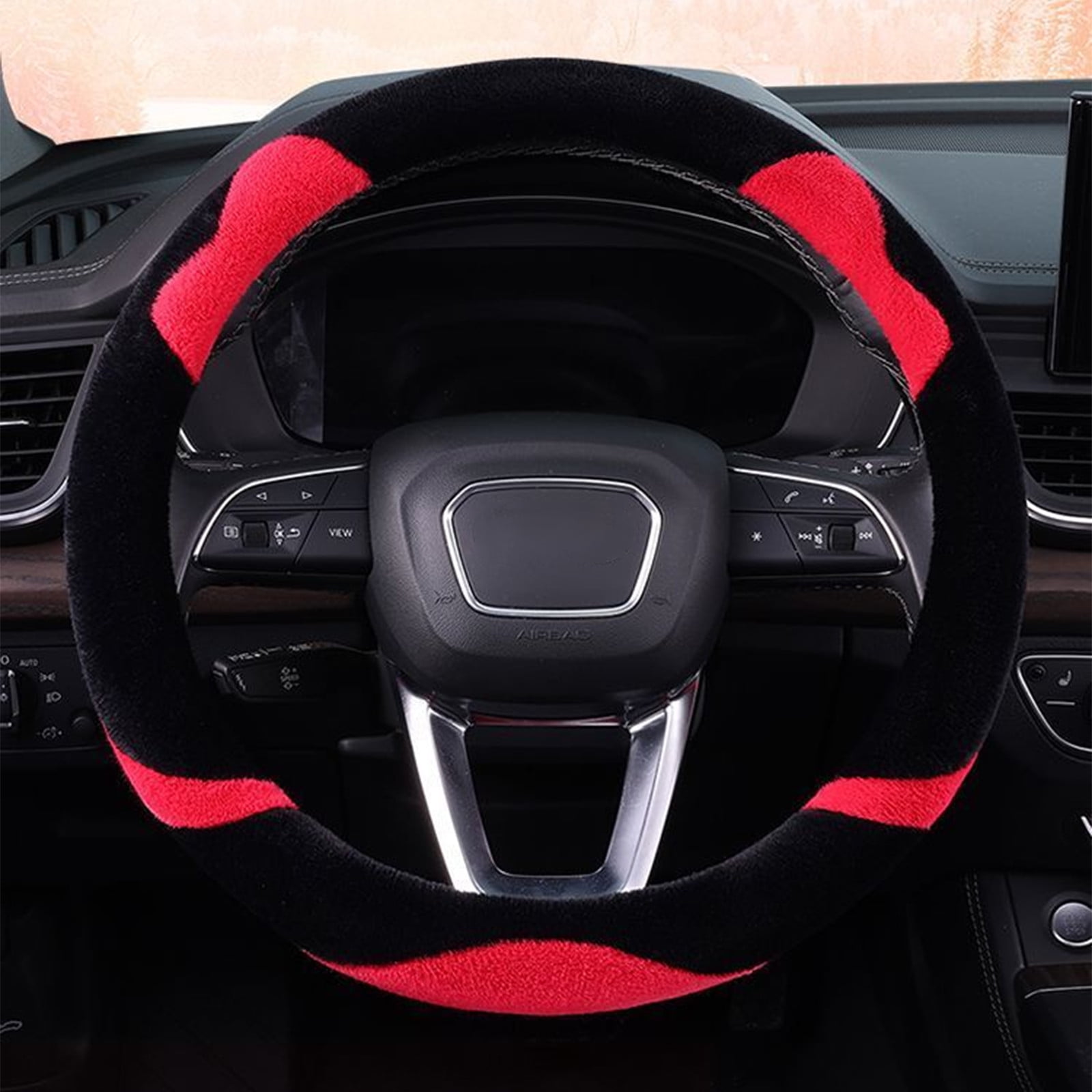 Cute Cat Ear Car Handle Cover, Winter Warm Insulation, Soft Touch ...