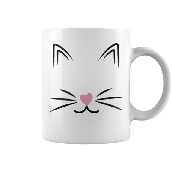 Cute Cat Face Gift T Limited Coffee Mug - Walmart.com