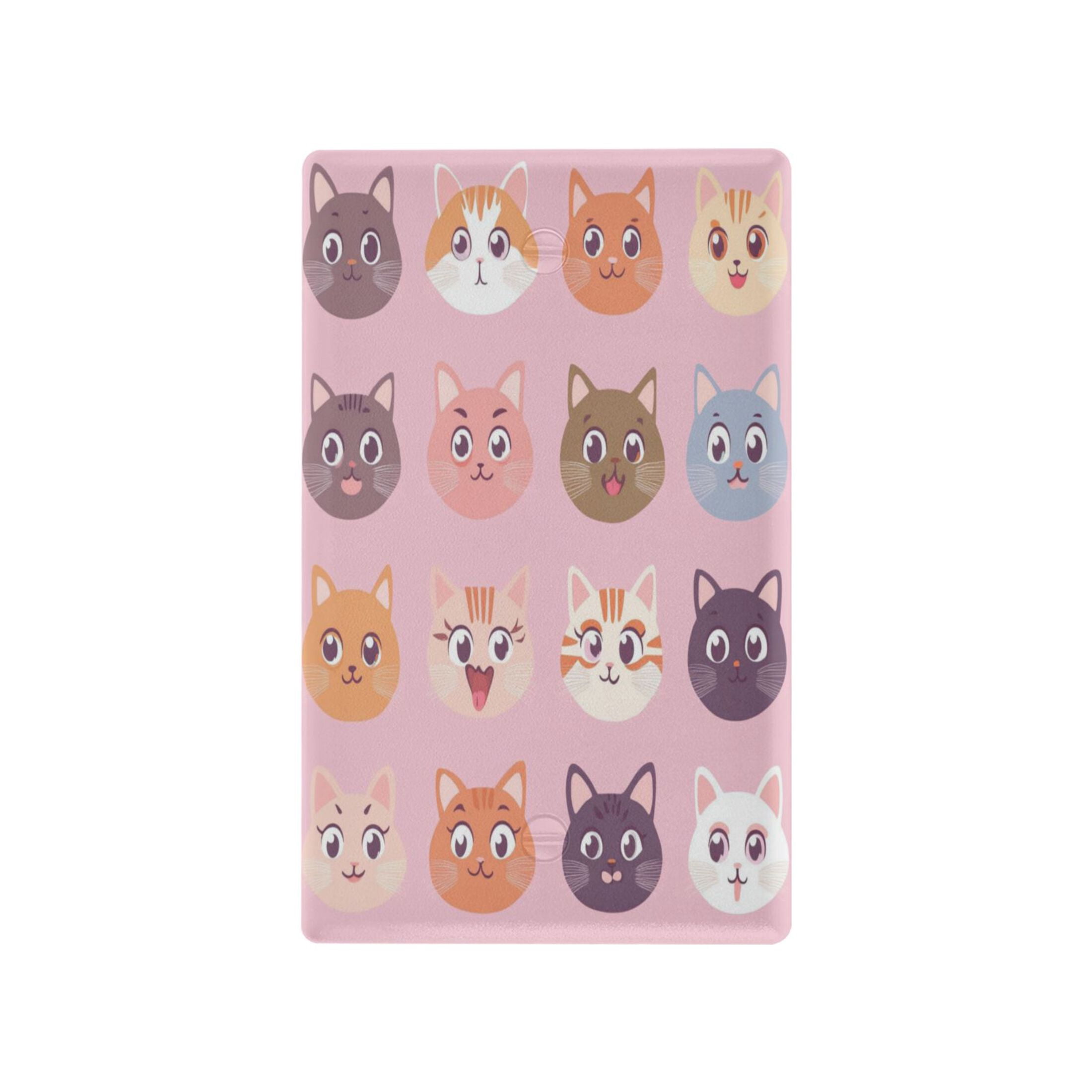 Cute Cat Face Pattern Light Switch Cover Switch Plate Outlet Cover Plug ...