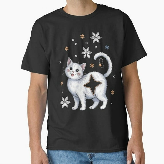 Cute Cat For Your Christmas Winter And Festive Holiday Celebration Fun ...