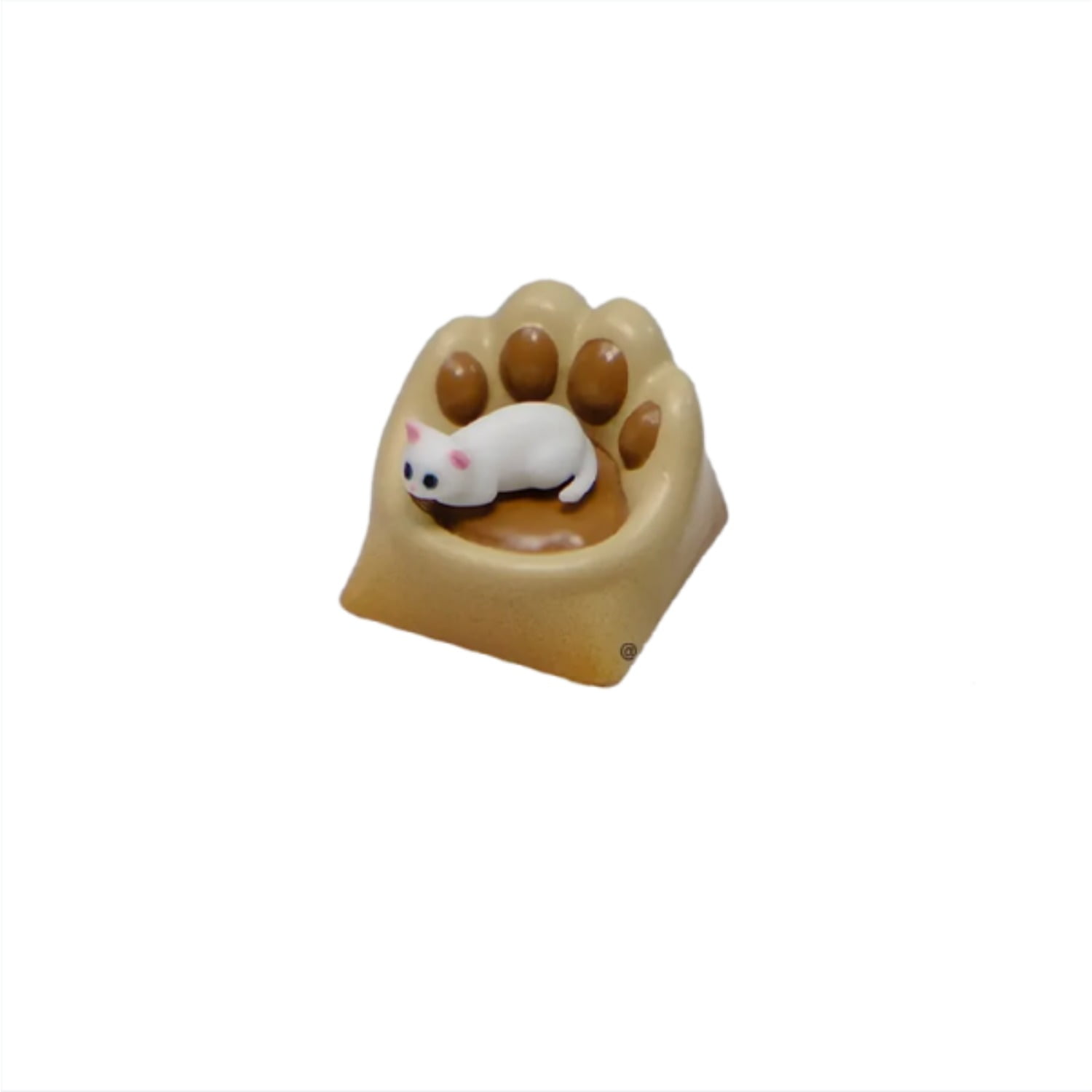 Cute Cat Keyboard Cover Customized Resin Handmade Keyboard Cover ...