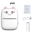 Cute Cat Mini Thermal Printer, Bluetooth Inkless Pocket Printer for ...
