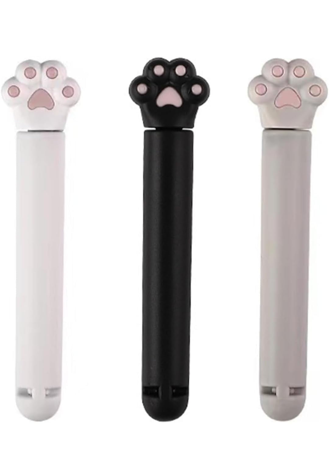 Cute Cat Paw Bag Clips 6pc Multicolored - Walmart.com