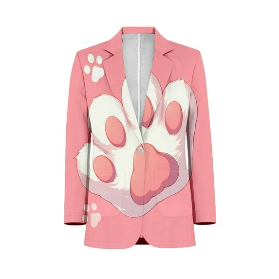 Cute Cat Paw Customized Men's Suits full man Shawl Collar Gentleman ...