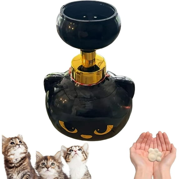 Cute Cat Paw Foam Soap Dispenser, Cat Paw Print Foam Soap Dispenser ...