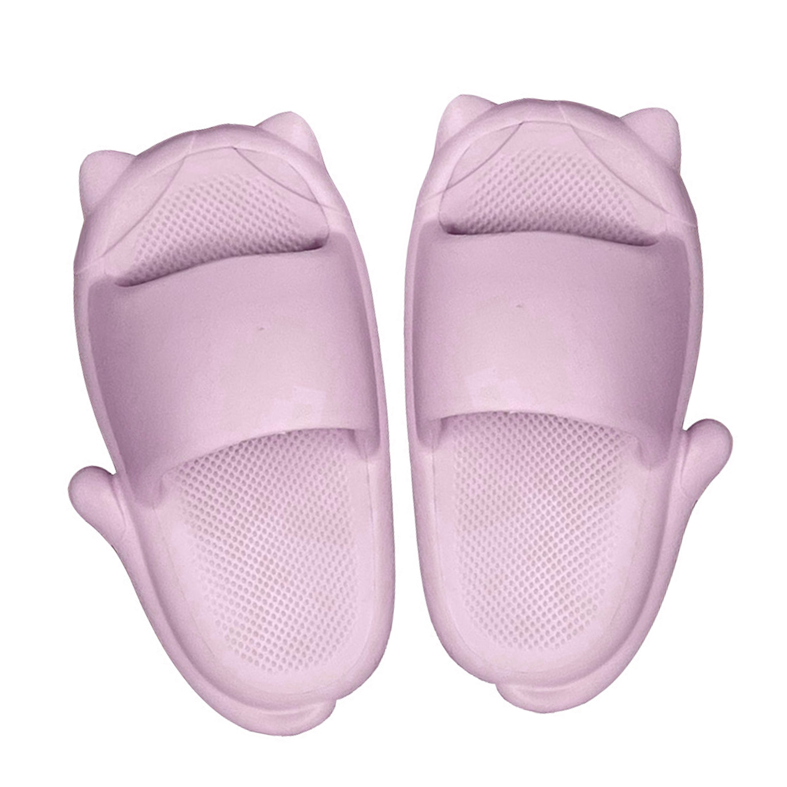 Cute Cat Sandals EVA Open Toe Cat Ears Cartoon Summer Slippers Super ...