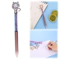 Cute Cat Shaped Ballpoint Pan, 2ml Colorful Ink Smooth Writing Creative ...