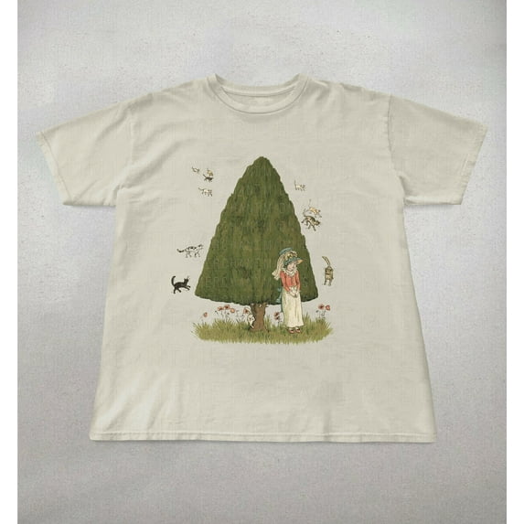 Cute Cat T-Shirt, Unisex Cotton Shirts, Cute Shirts, Gifts for cat ...