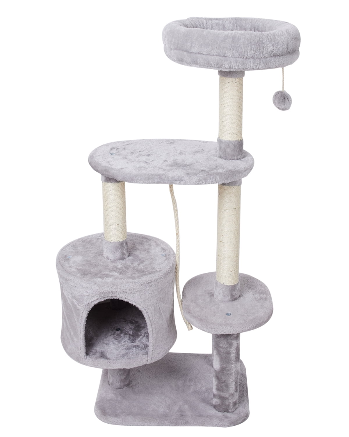 Cute Cat Tree Tower for Indoor Cats Condo with Sisal Scratching Posts ...