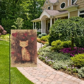 Toland Home Garden Garden Kitties Kitten Cat Flag Double Sided 28x40 ...