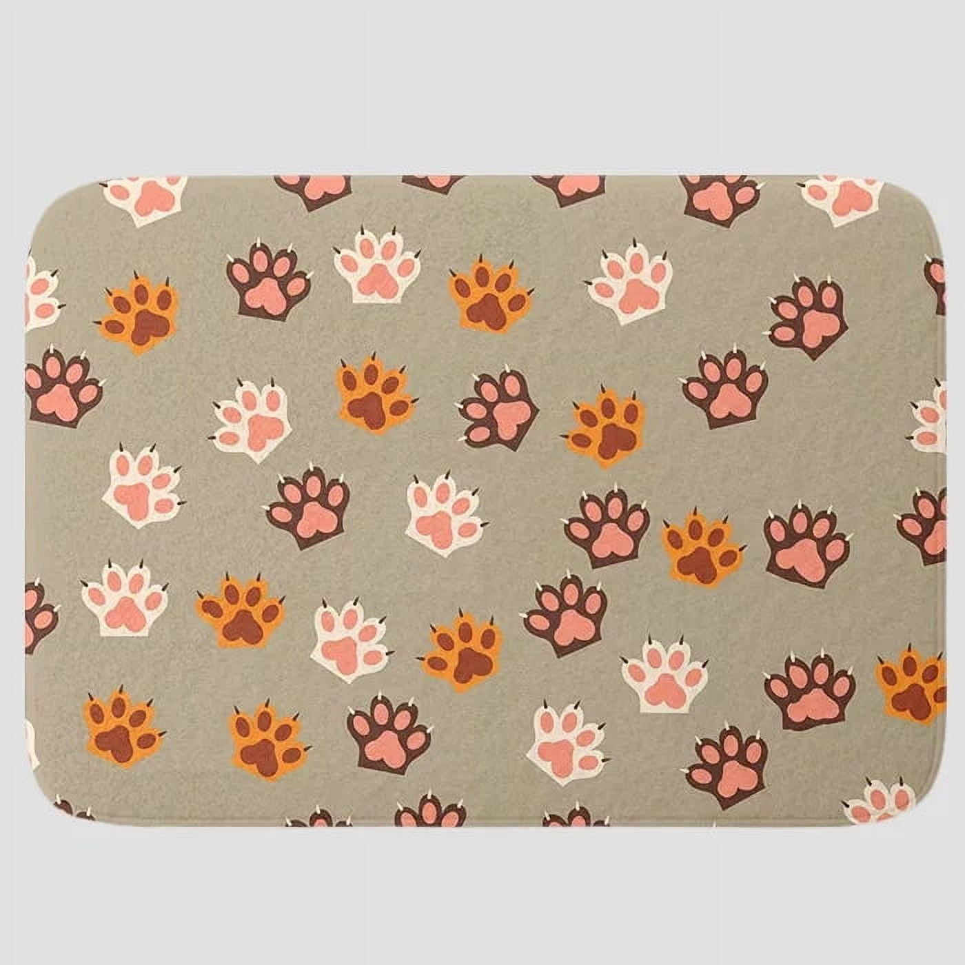Cute Cats Foots Printed Doormat Baby Bedroom Carpet Kitchen Balcony ...