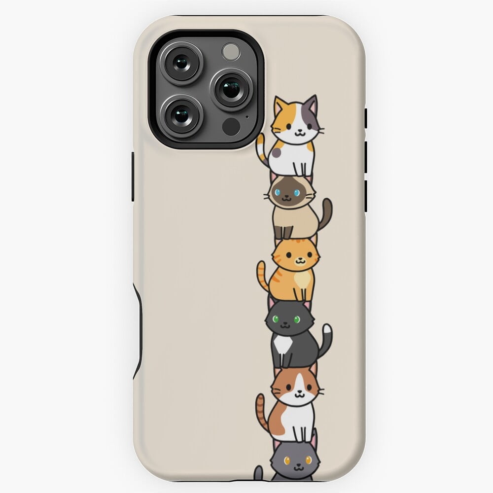 Cute Cats Kitten Aesthetic Animal Art Feline Bunch iPhone 11 12 13 14 ...