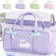 Cute Cats Pencil Case Portable Multi Functional Stationery Pouch • Soft ...