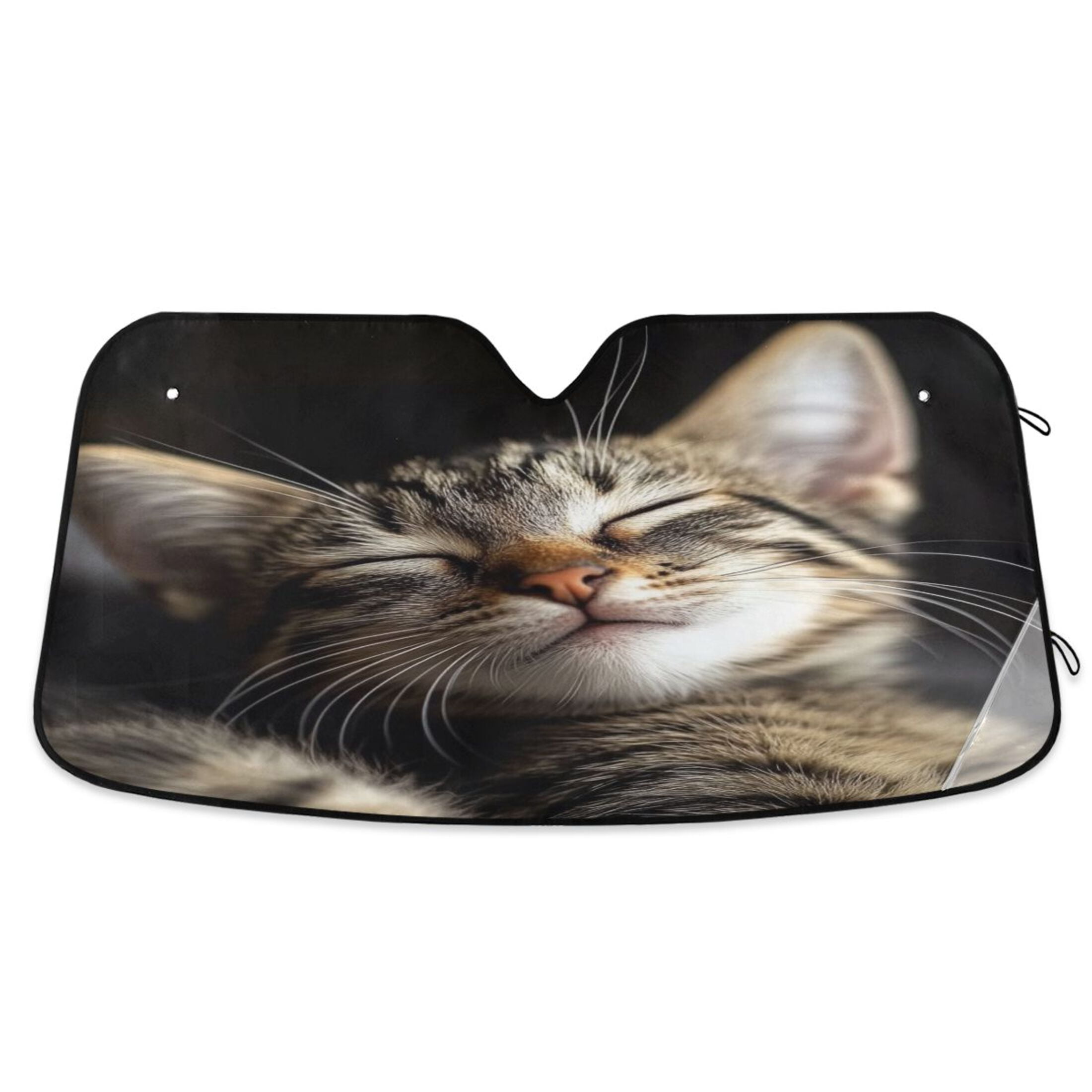 Cute Cats Wink Windshield Sun Shade Automobile Visor Accordion Folding ...