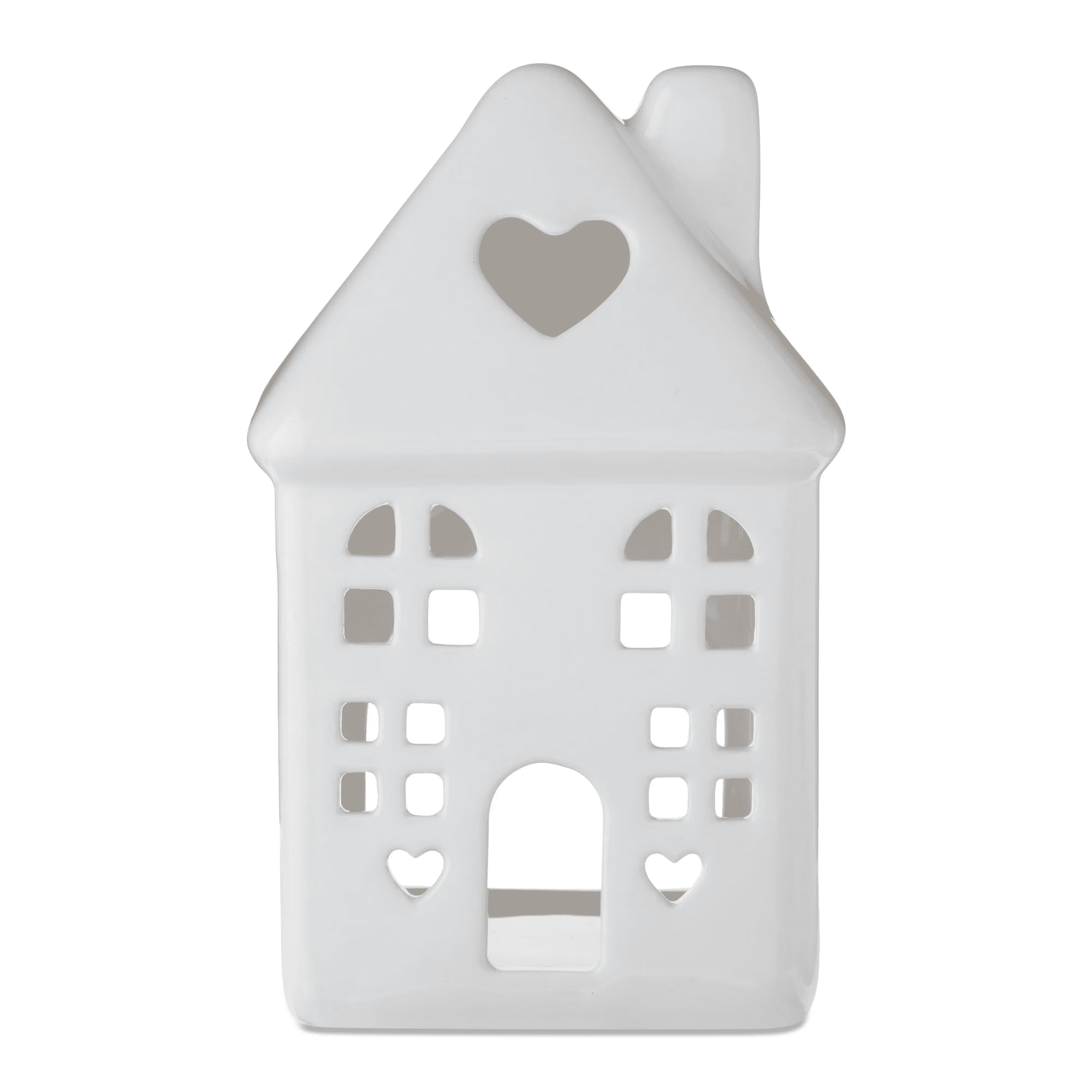 Cute Ceramic House Tabletop Decoration, Miniature Home Desktop Ornament ...