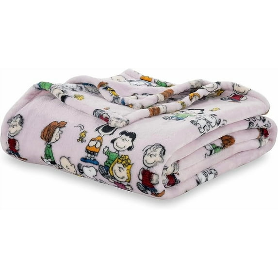 Cute Character Plush Blanket,Navy Tonal,Blanket Super Cozy Soft Throw ...