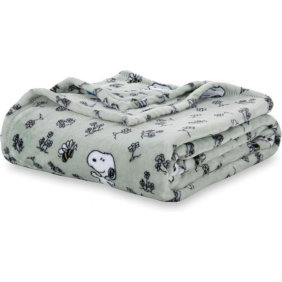 Cute Character Plush Blanket,Navy Tonal,Blanket Super Cozy Soft Throw ...