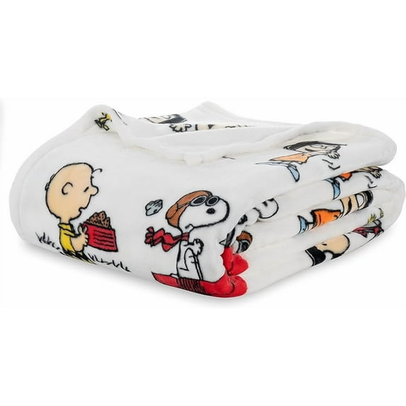 Cute Character Plush Blanket,Navy Tonal,Blanket Super Cozy Soft Throw ...