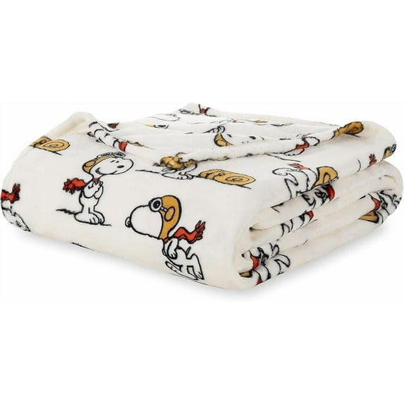 Cute Character Plush Blanket,Navy Tonal,Blanket Super Cozy Soft Throw ...