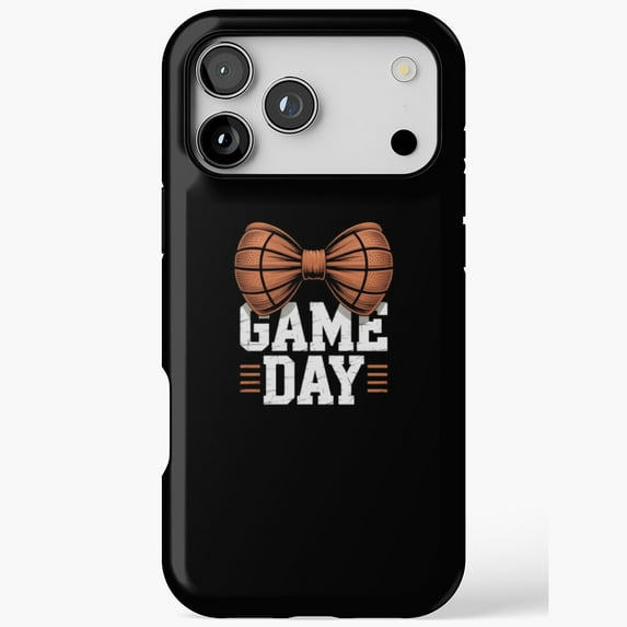 Cute Cheer Basketball Game Day Lovers Art for iPhone Case 17 to 11 Pro ...