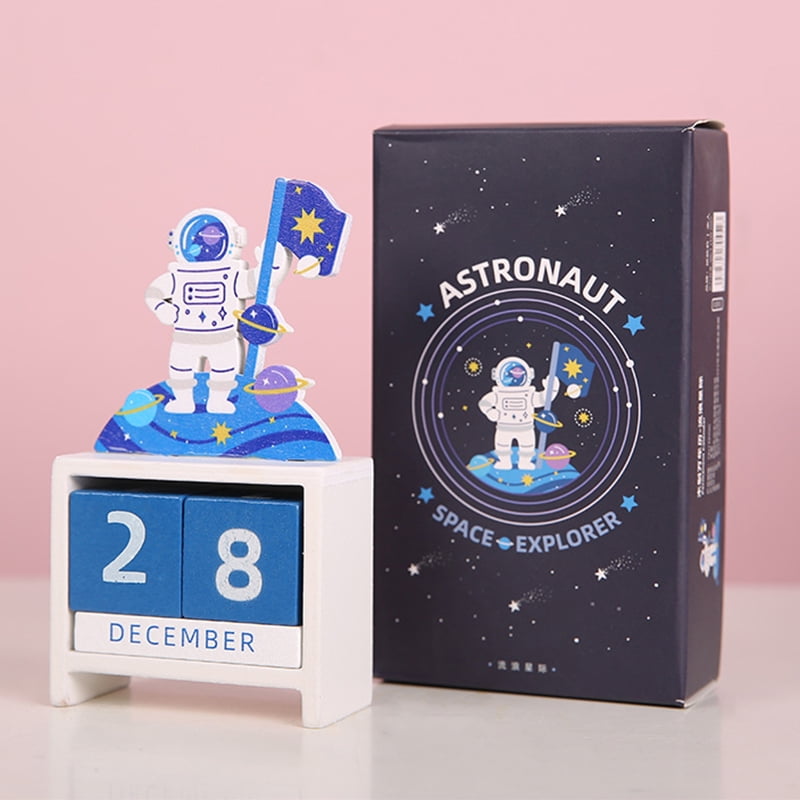 Cute Cheer Duck Pleasant Duck Wooden Calendar Ornament Student Study ...