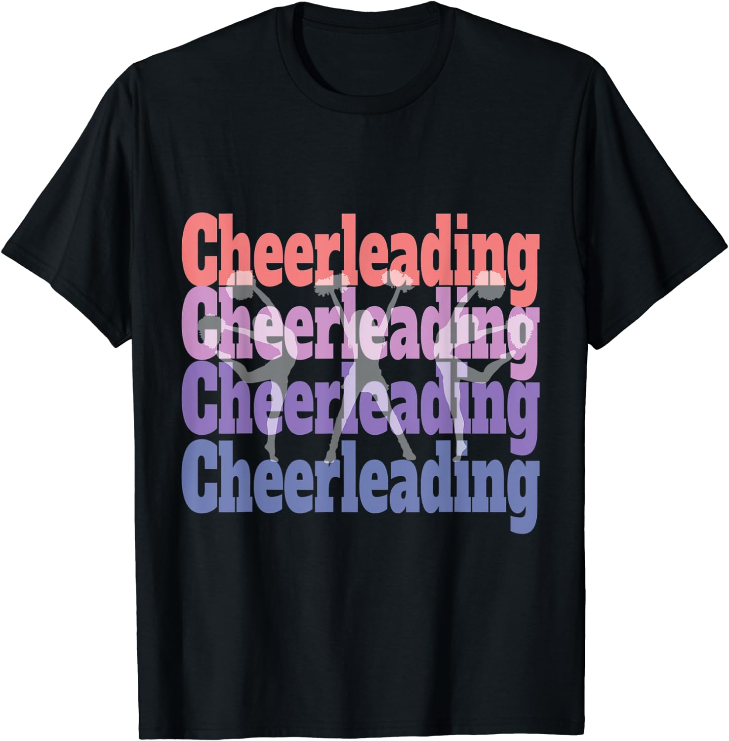 Cute Cheerleading Girls Cheer Cheerleading Cheer Squad T-Shirt ...