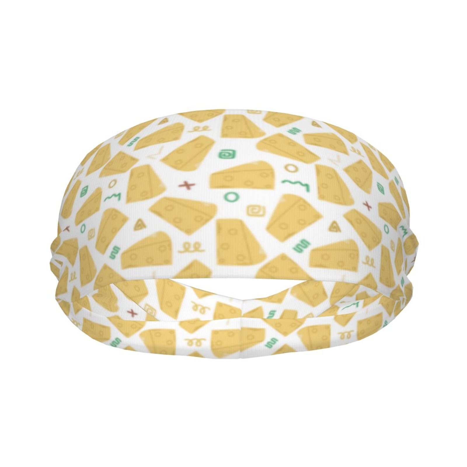 Cute Cheese Line Headbands for Women/Men, Elastic Wide Soft Sweat Head ...