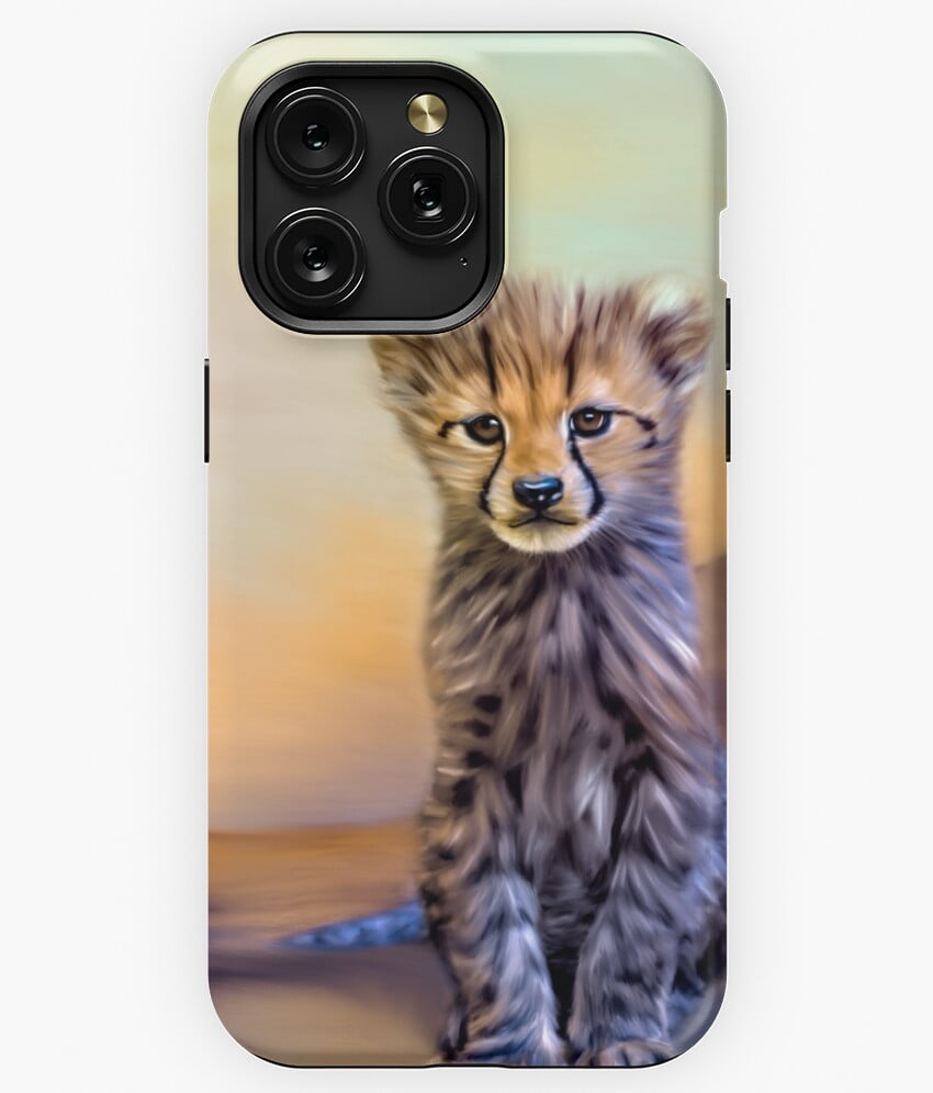Cute Cheetah Cub Baby Big Cat Animal Graphic A5487 Phone Case for ...