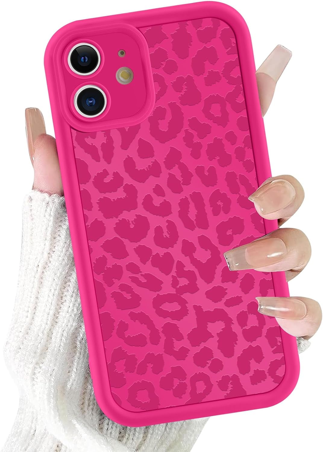 Cute Cheetah Print Phone Case for iPhone 11 Case 6.1", Aesthetic Luxury ...
