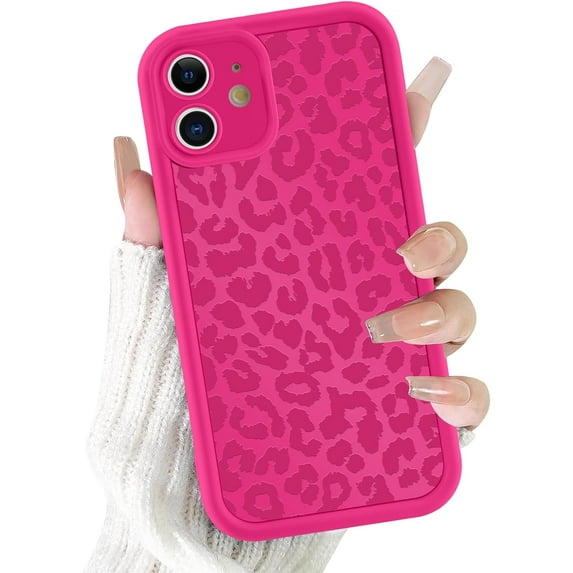 Cute Cheetah Print Phone Case for iPhone 11 Case 6.1", Aesthetic Luxury ...