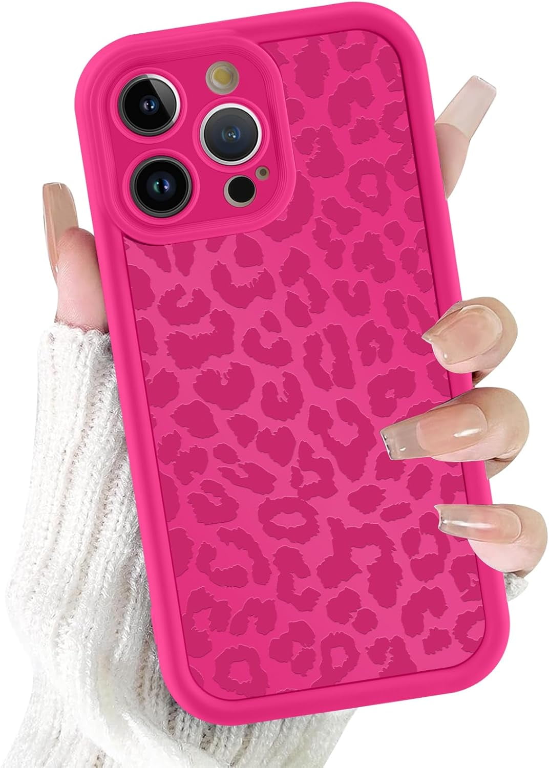 Cute Cheetah Print Phone Case for iPhone 12 Pro Case 6.1", Aesthetic ...