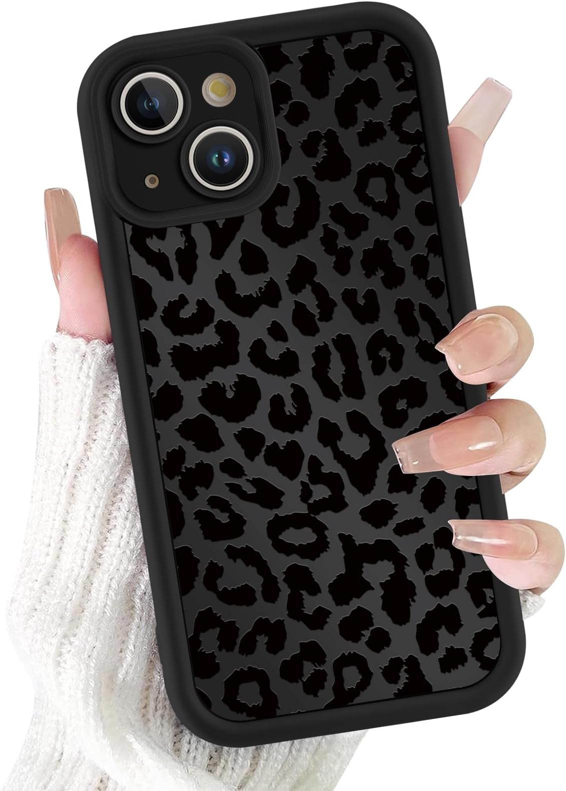 Cute Cheetah Print Phone Case for iPhone 14 Plus Case 6.7", Aesthetic ...