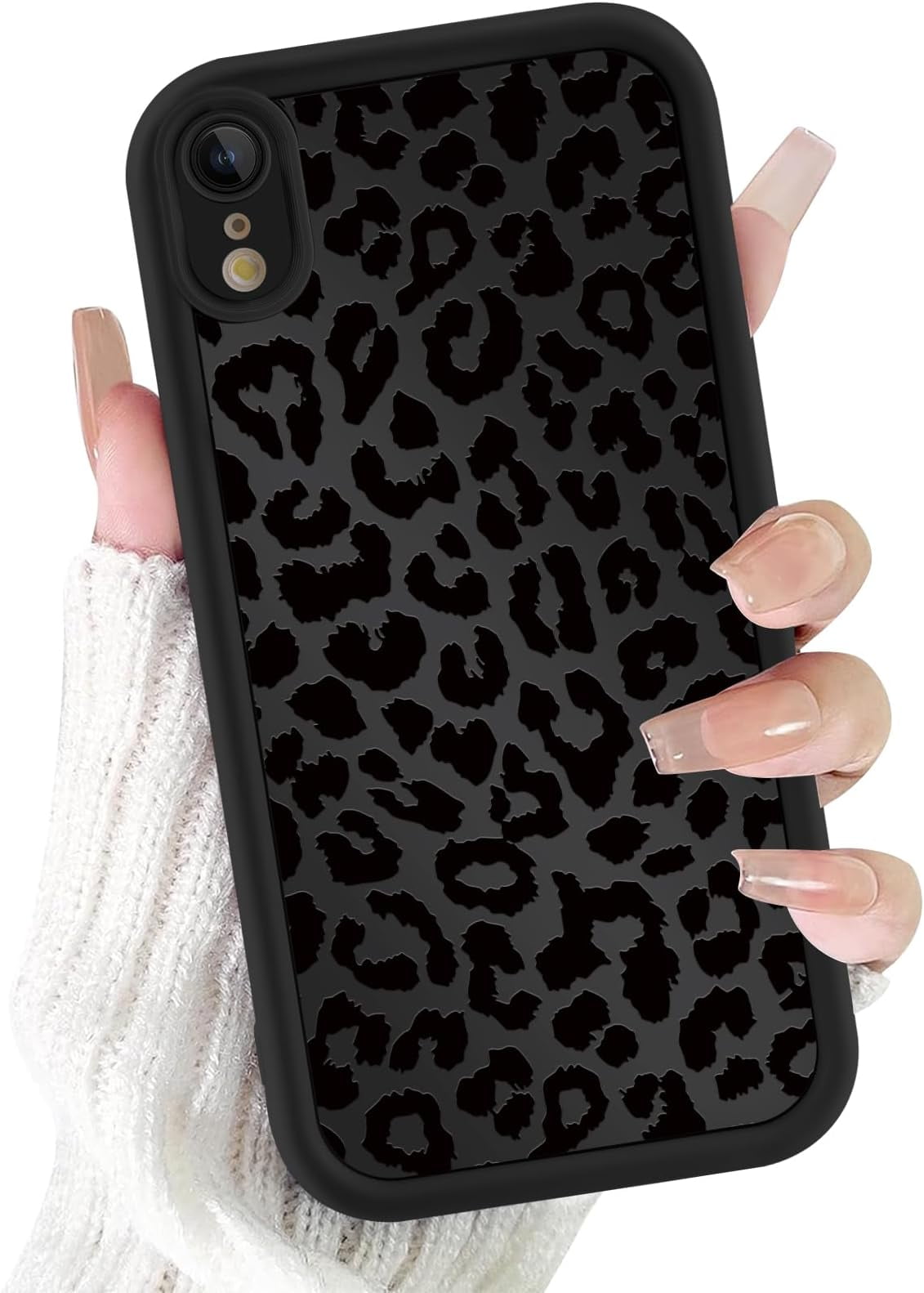 Cute Cheetah Print Phone Case for iPhone XR Case 6.1", Aesthetic Luxury ...