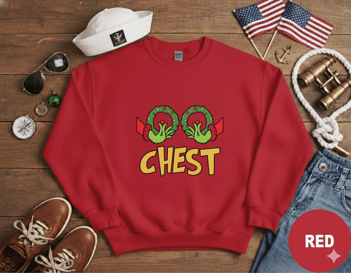 Cute Chest Nuts Couples Matching Holiday Fun Celebration Cheer ...
