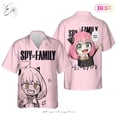 Cute Chibi Anya Forger Hawaiian Shirt Spy X Family Anime Shirt for Men ...