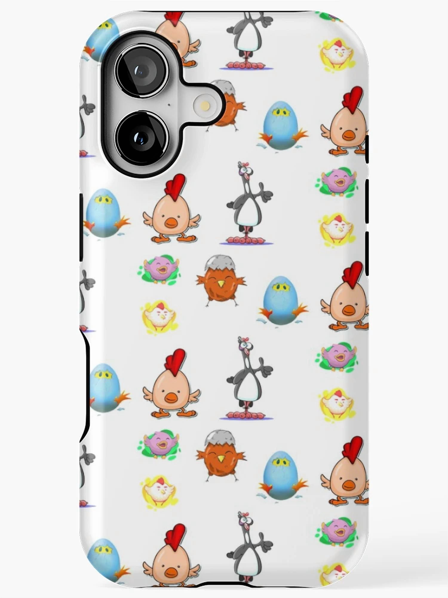 Cute Chick and Chickens Pack Case for 11/12/13/14/15/17 Pro Max Fun Set ...