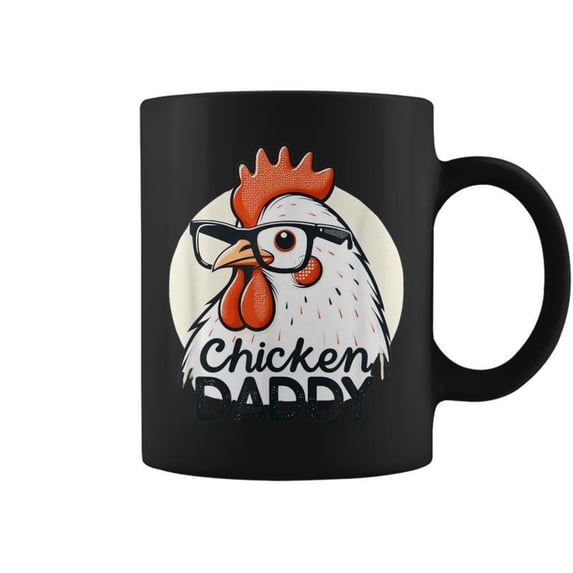 Cute Chicken Daddy Poultry Farmer Fathers Day Coffee Mugs - Walmart.com
