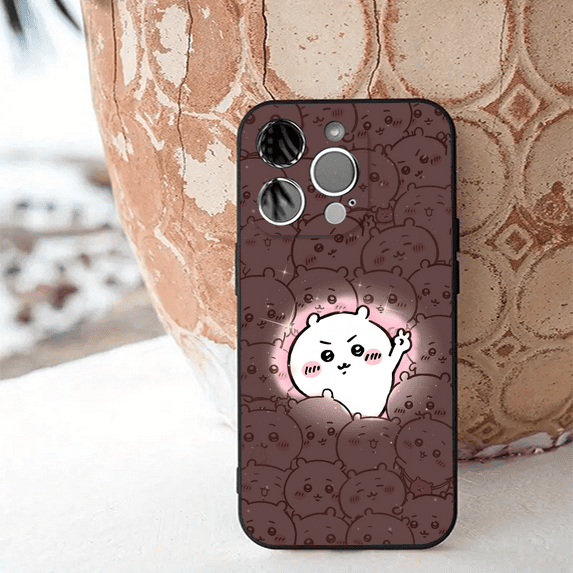 Cute Chiikawa Hachiware Usagi Rakko Momonga Cartoon Phone Case Soft ...