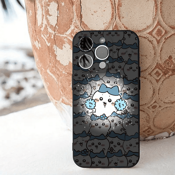 Cute Chiikawa Hachiware Usagi Rakko Momonga Cartoon Phone Case Soft ...