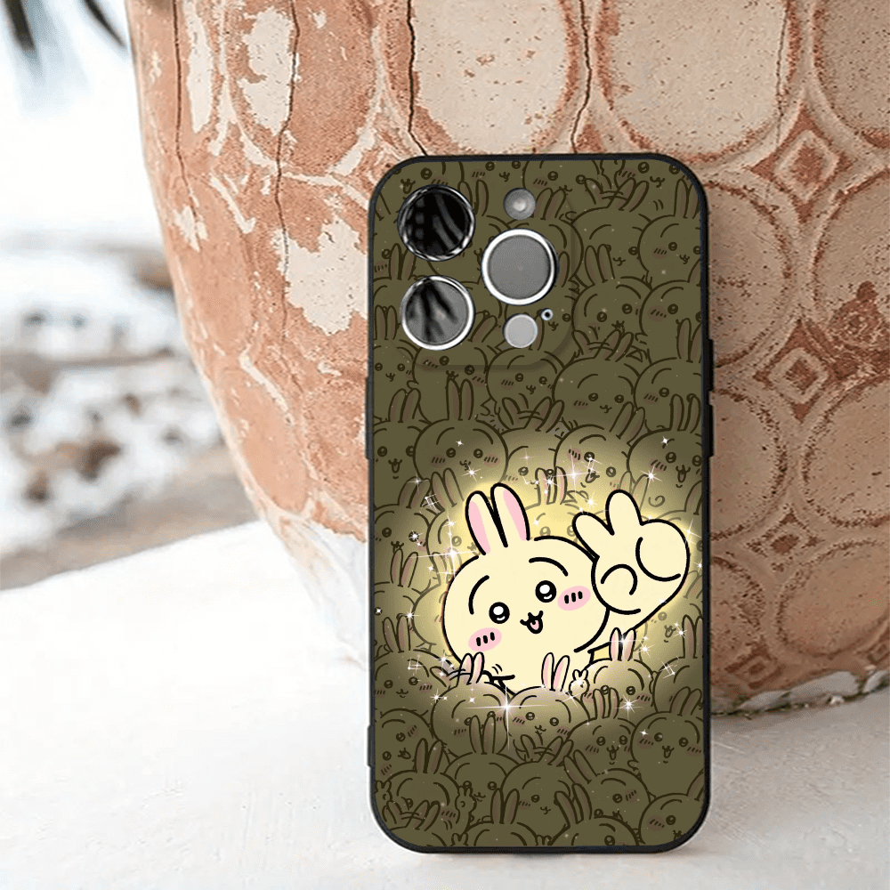 Cute Chiikawa Hachiware Usagi Rakko Momonga Cartoon Phone Case Soft ...