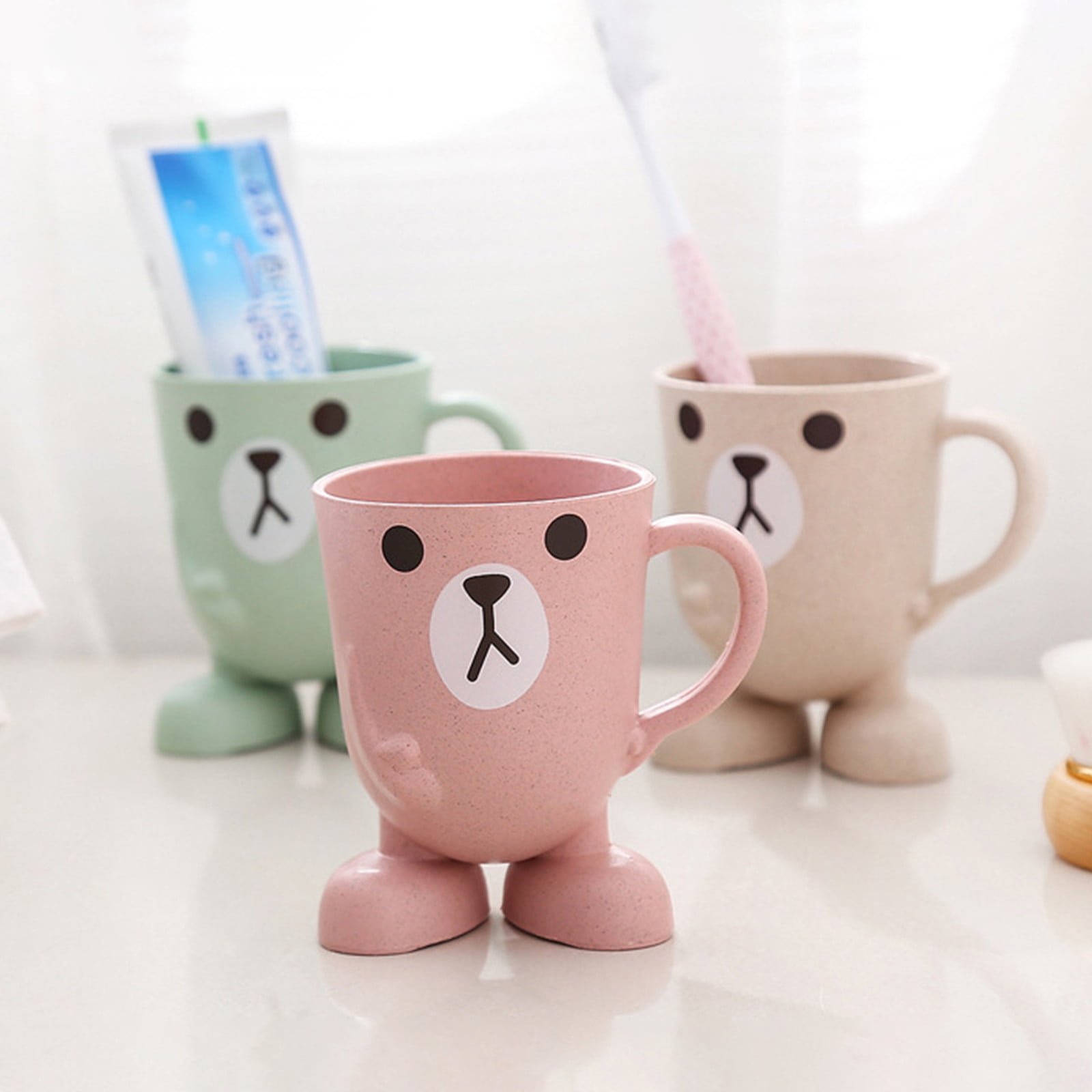 Cute Children's Teeth Brushing Cup Mouthwash Cup Couple Cup Baby Wash ...