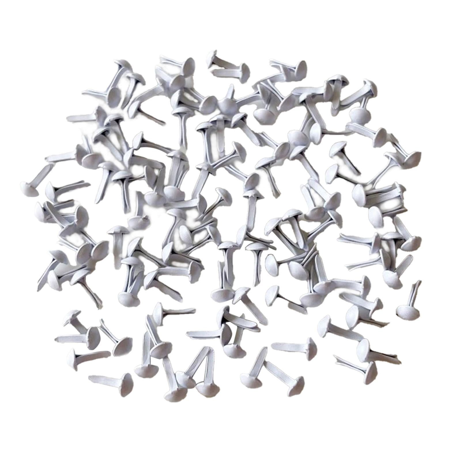Cute Chip Clips 100 PCS White Mini White Mini Fasteners For Paper ...