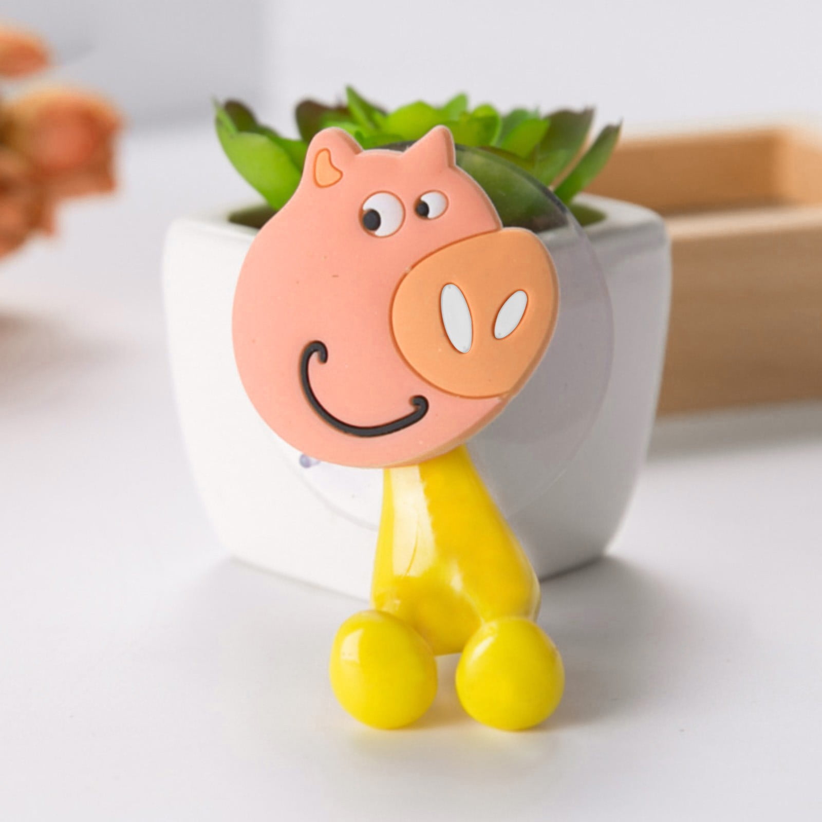 Cute Chip Clips Cartoon Animal Toothbrush Holder For Kits Perfect For ...